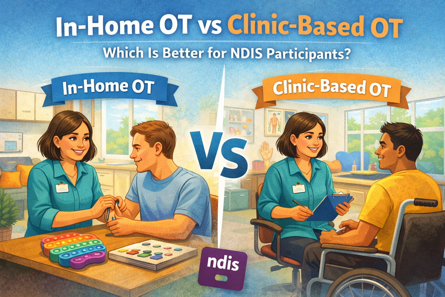 In-Home OT vs Clinic-Based OT – Which Is Better for NDIS Participants ...